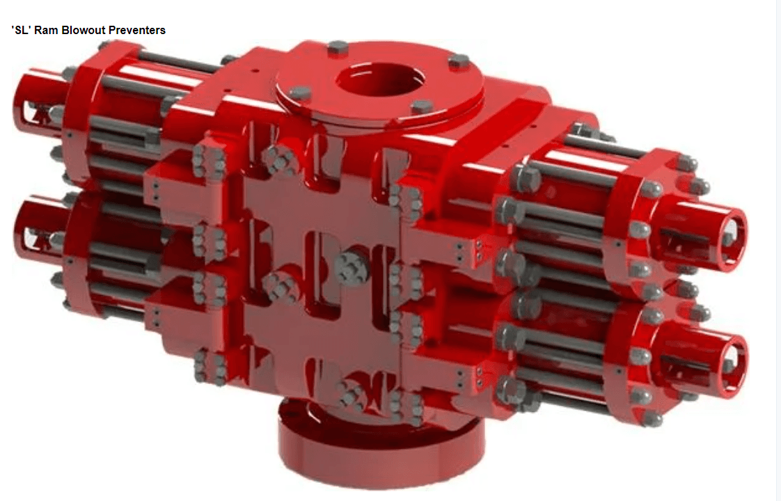API 16A BOP blowout preventer Annular BOP/Single or Double RAM BOP ...