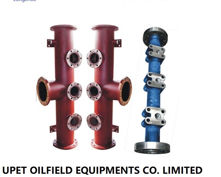 Triplex Mud Pump Discharge Manifold & Suction Manifold F-500, F-800, F ...